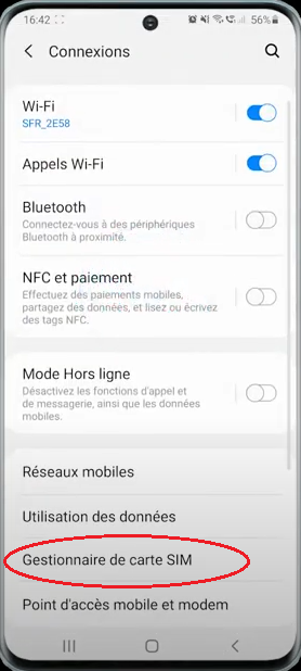 Comment installer Ubigi eSIM sur un appareil Android avec un QR Code