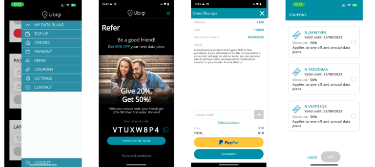 How to join the Ubigi referral program?