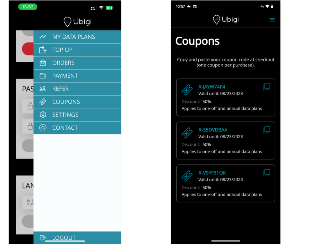 How to join the Ubigi referral program?
