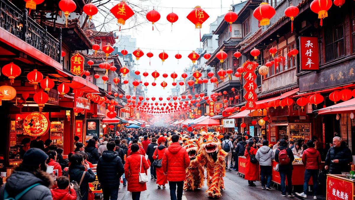 Festeggiare il Capodanno cinese in Cina